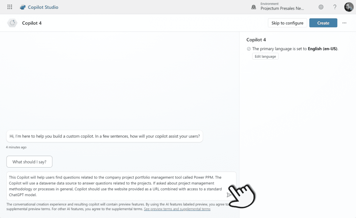 How to to set up Copilot in Copilot Studio in 2025 • OntargIT